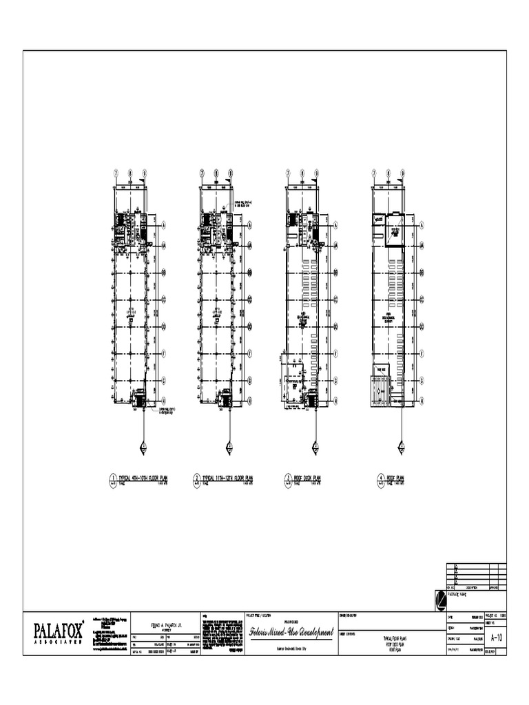 A-10 Typical Floor Plans | PDF