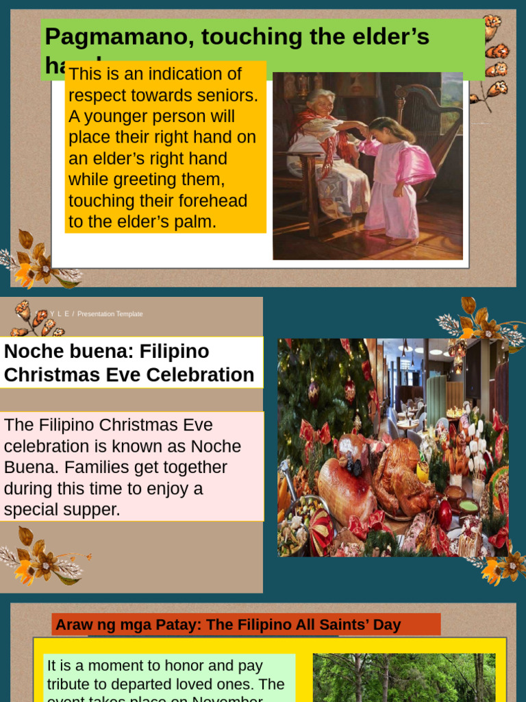 Filipino Cultural Traditions Explained | PDF