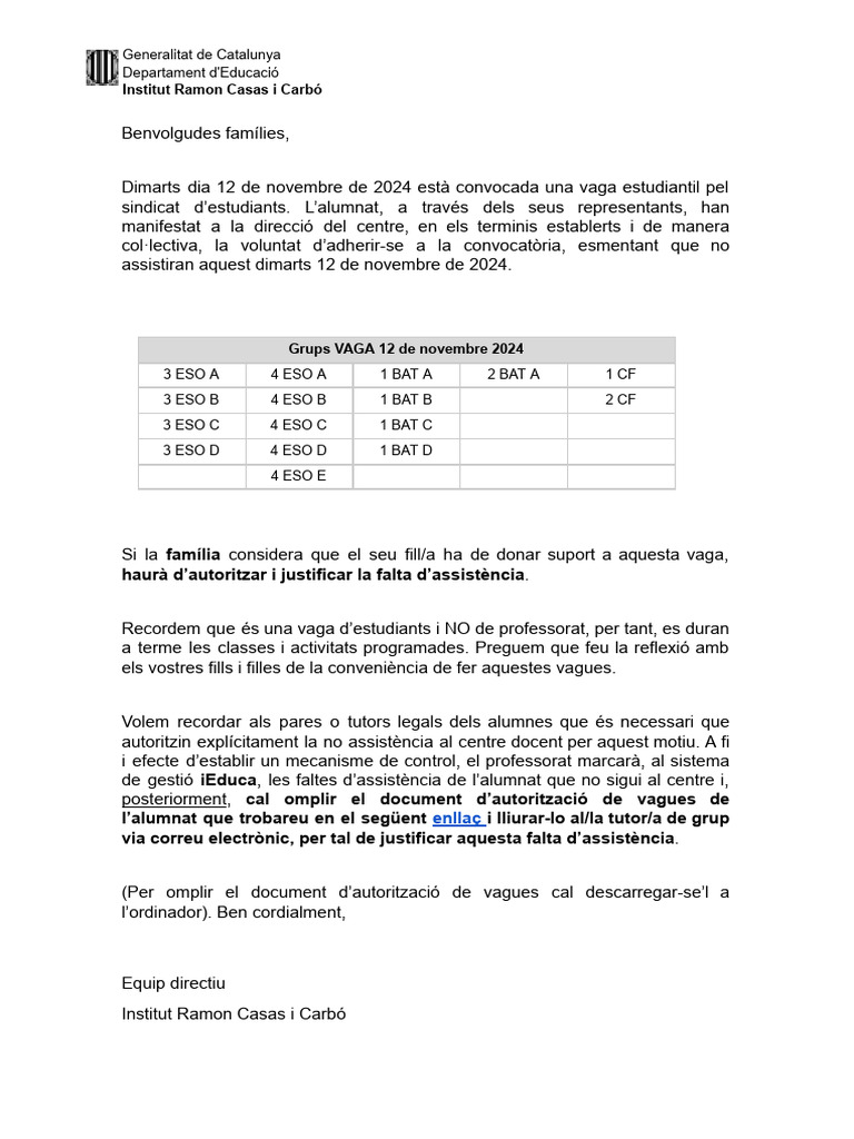 NotaFamiliesVagaestudiants_v2_-_241112 | PDF