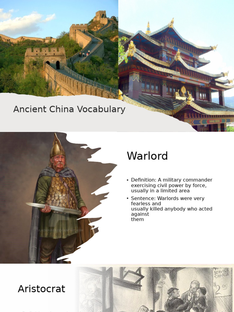 Ancient China Vocabulary (1) | PDF | Confucianism | Chinese Philosophy
