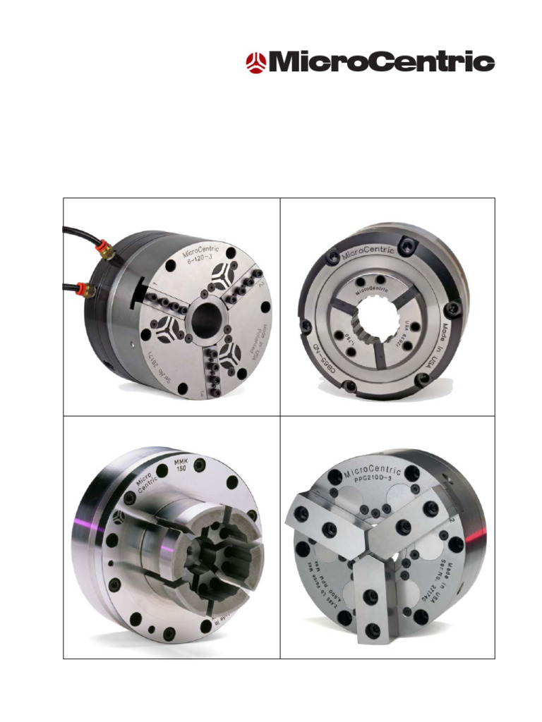 MicroCentric Precision Collet Chucks | PDF | Grinding (Abrasive Cutting ...