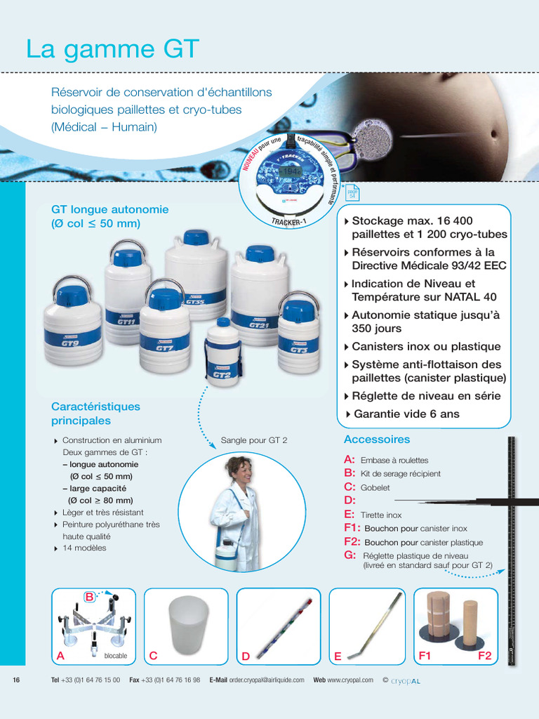 Cryopal Cryogenie FR GT | PDF