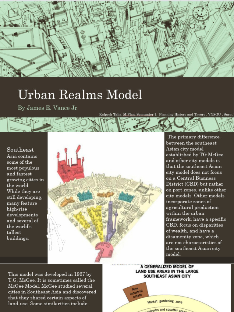 South - East Asian City Model | PDF | Southeast Asia | Economies