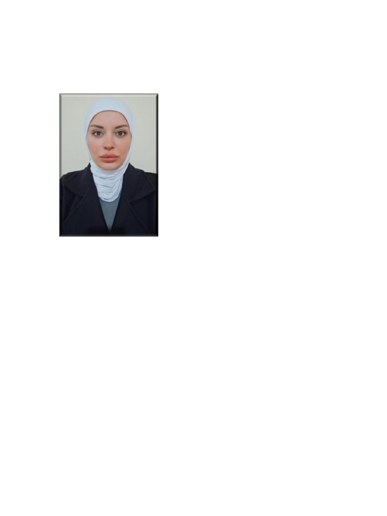 DR Marwa Merheb CV-1 | PDF