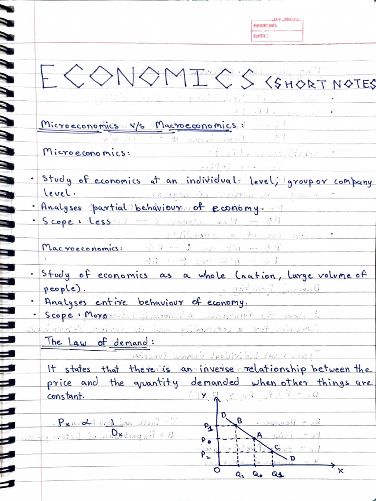Eco Notes | PDF