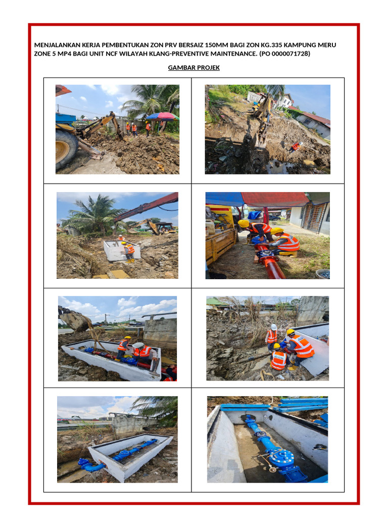 Jssb-Ais Klang-Prv-Gambar Projek | PDF