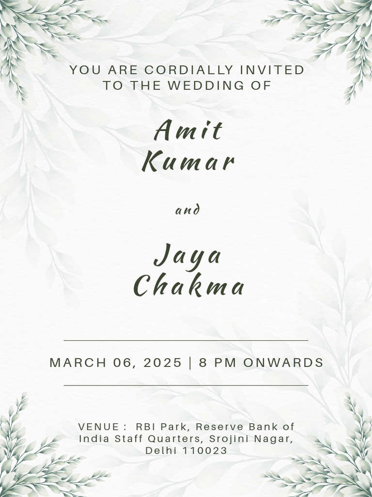Invitation | PDF