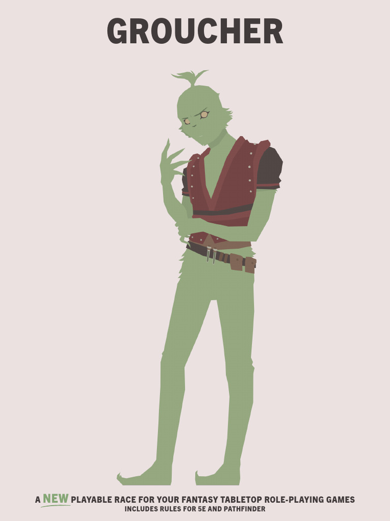 Playable Races Grouchers | PDF | Copyright | License