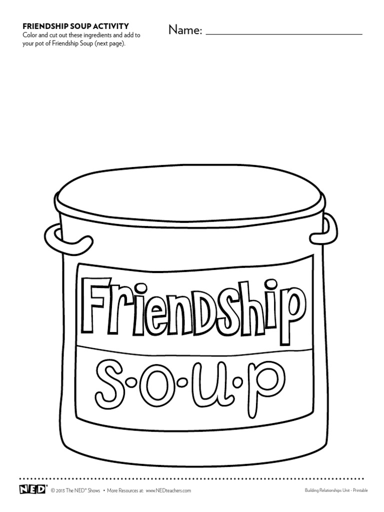 Friendship Soup | PDF