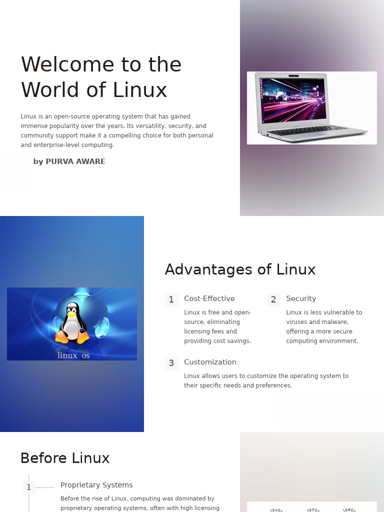 Welcome To The World of Linux | PDF | Linux | Security