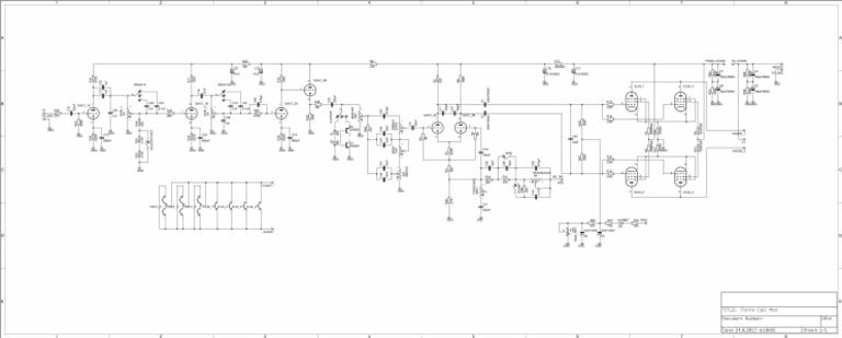 Fortin Cali Mod Amplifier SCH | PDF