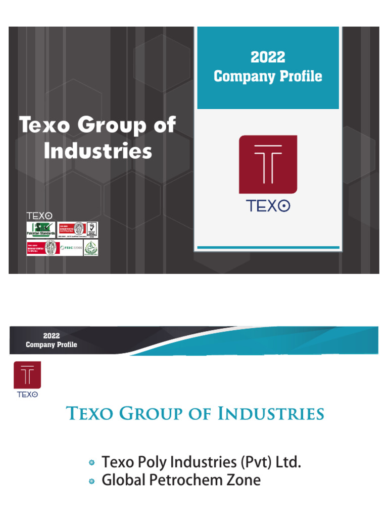 Texo Poly Industries PVT LTD. Company Profile (2022) | PDF ...