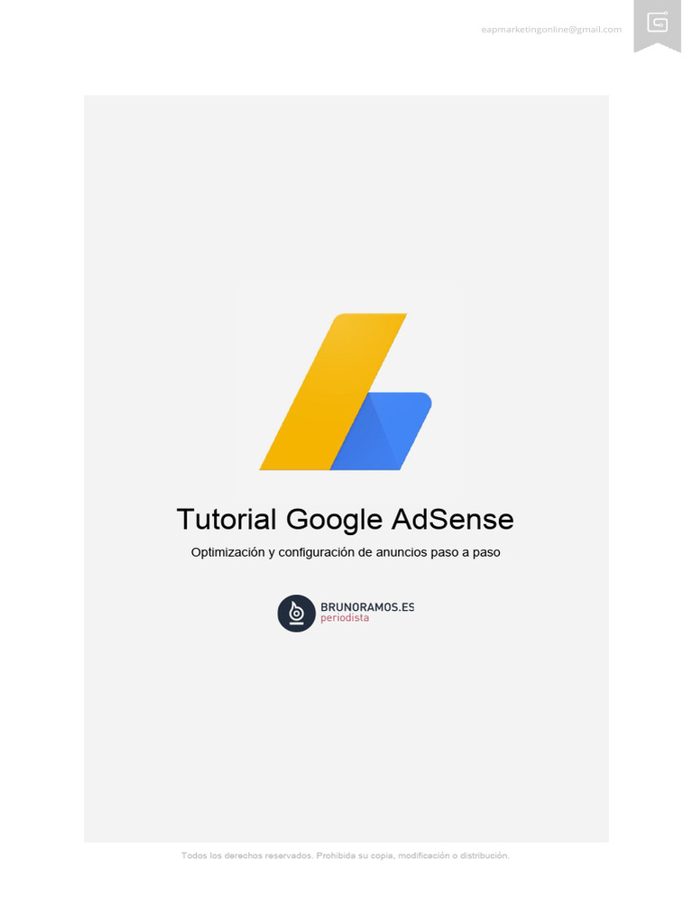 Tutorial Google AdSense | PDF | Youtube | Posicionamiento en buscadores