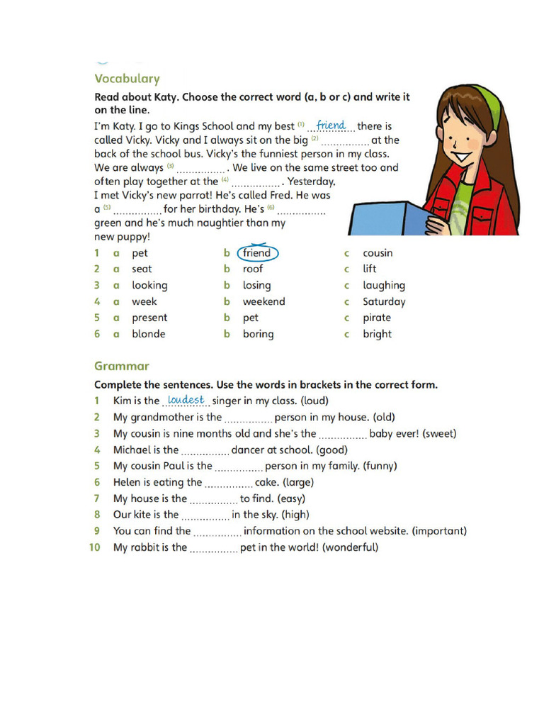 Grammar Practice 2 | PDF