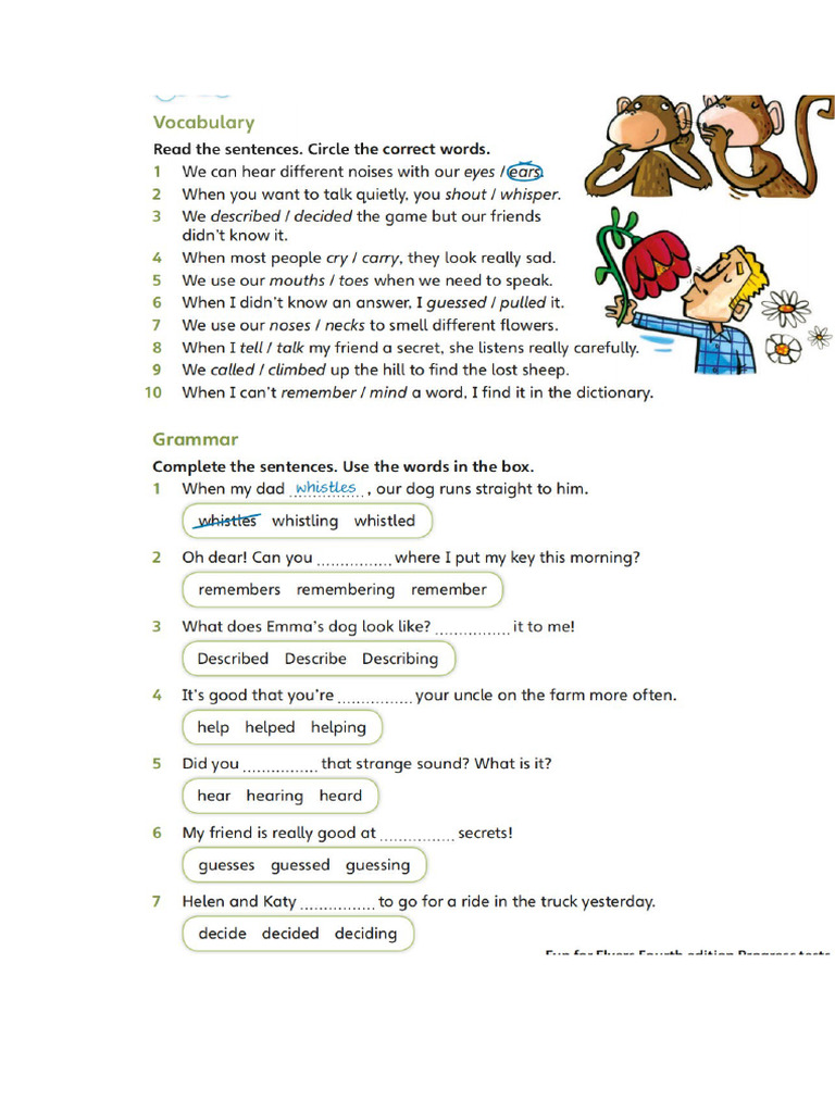 GRAMMAR PRACTICE 3 | PDF