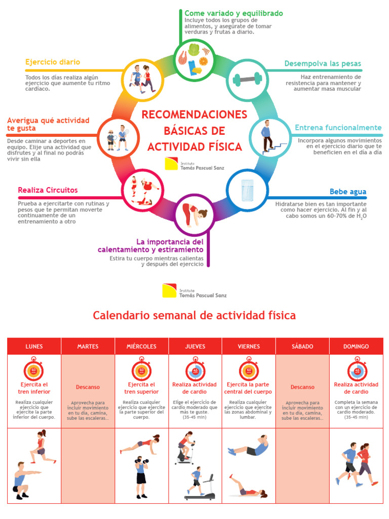 Recomendaciones para Actividad Física Diaria | PDF | Aptitud física