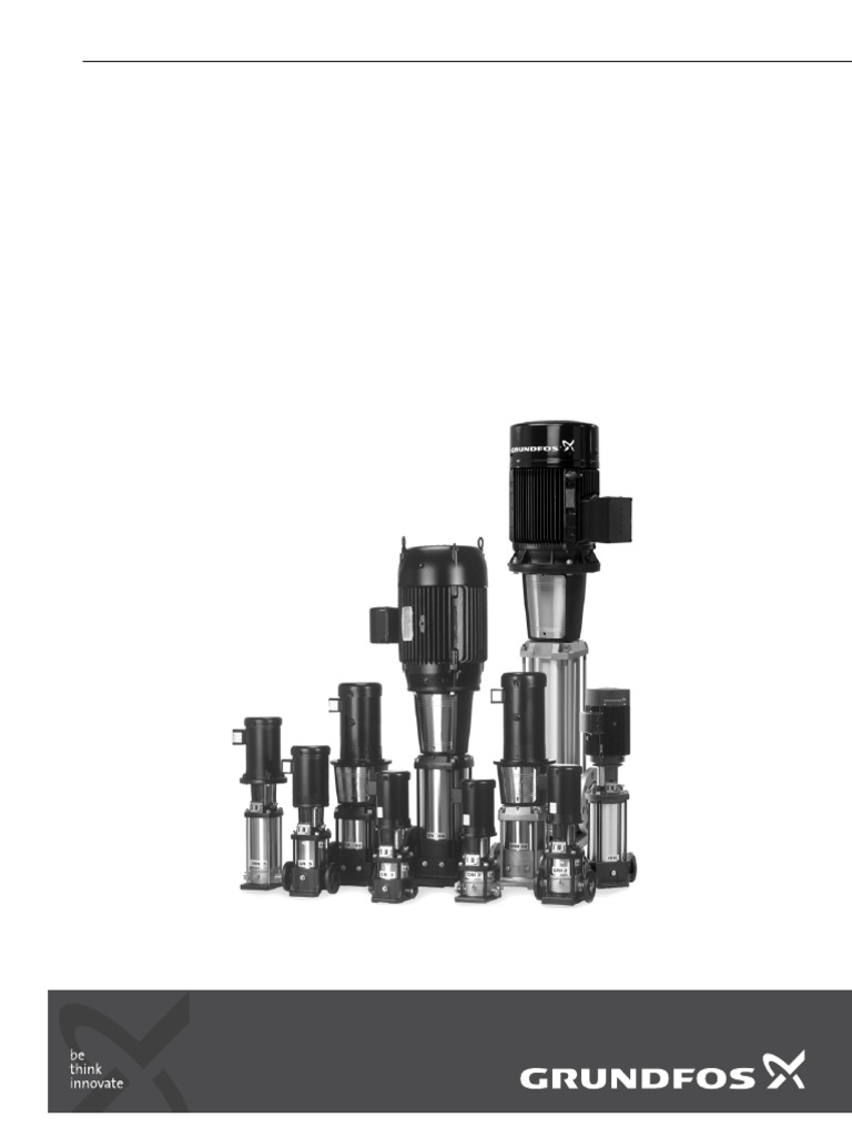 Grundfos CR Pump Installation Guide | PDF | Pump | Electrical Wiring