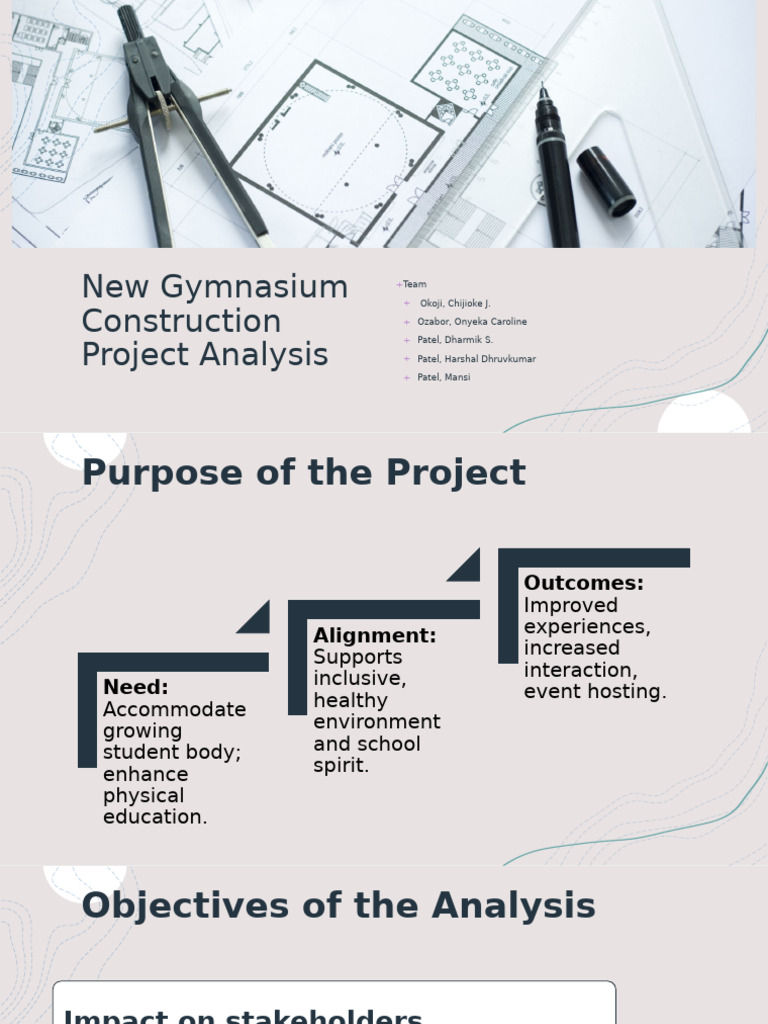 New Gymnasium Construction Project Analysis | PDF | Community | Physical Education