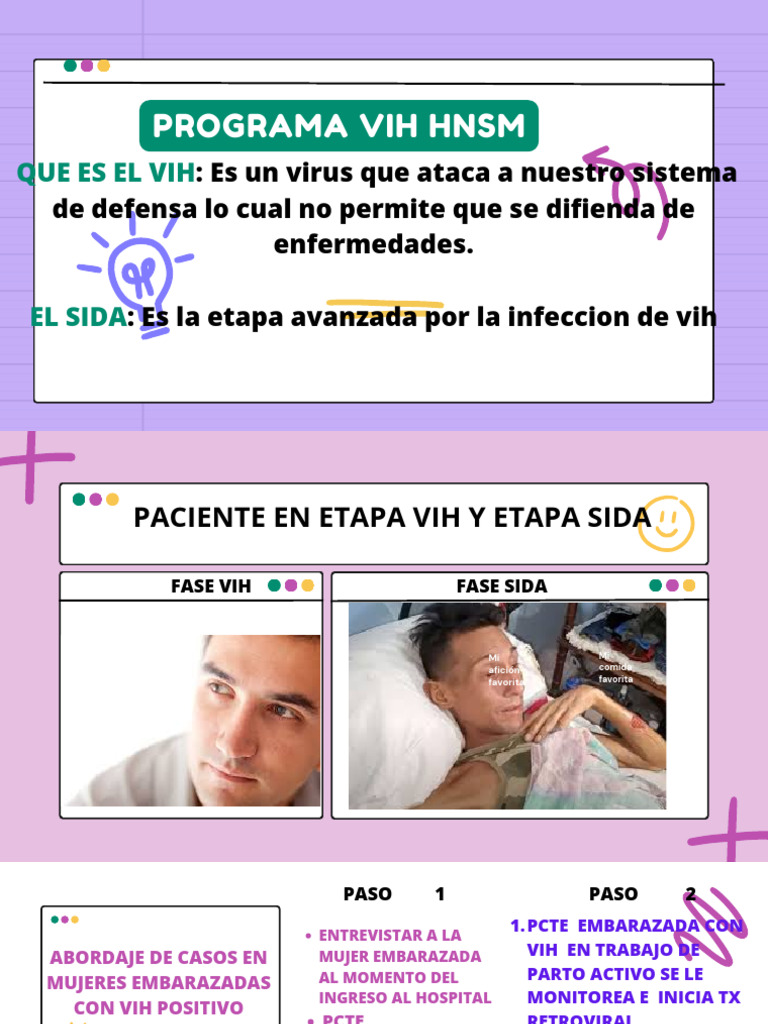 Abordaje de VIH y Sifilis en Embarazadas | PDF | VIH | VIH / SIDA