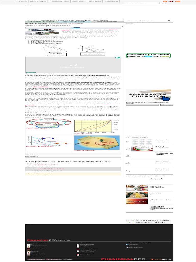 Bienes Complementarios - La Economia | PDF | Bienes | Economias