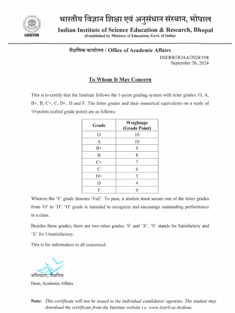 Grading Policy | PDF