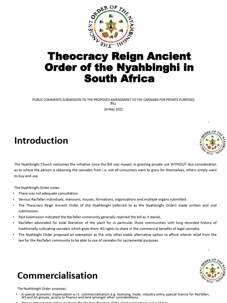 220524theocracy Reign Ancient Order of The Nyahbinghi | PDF | Physician