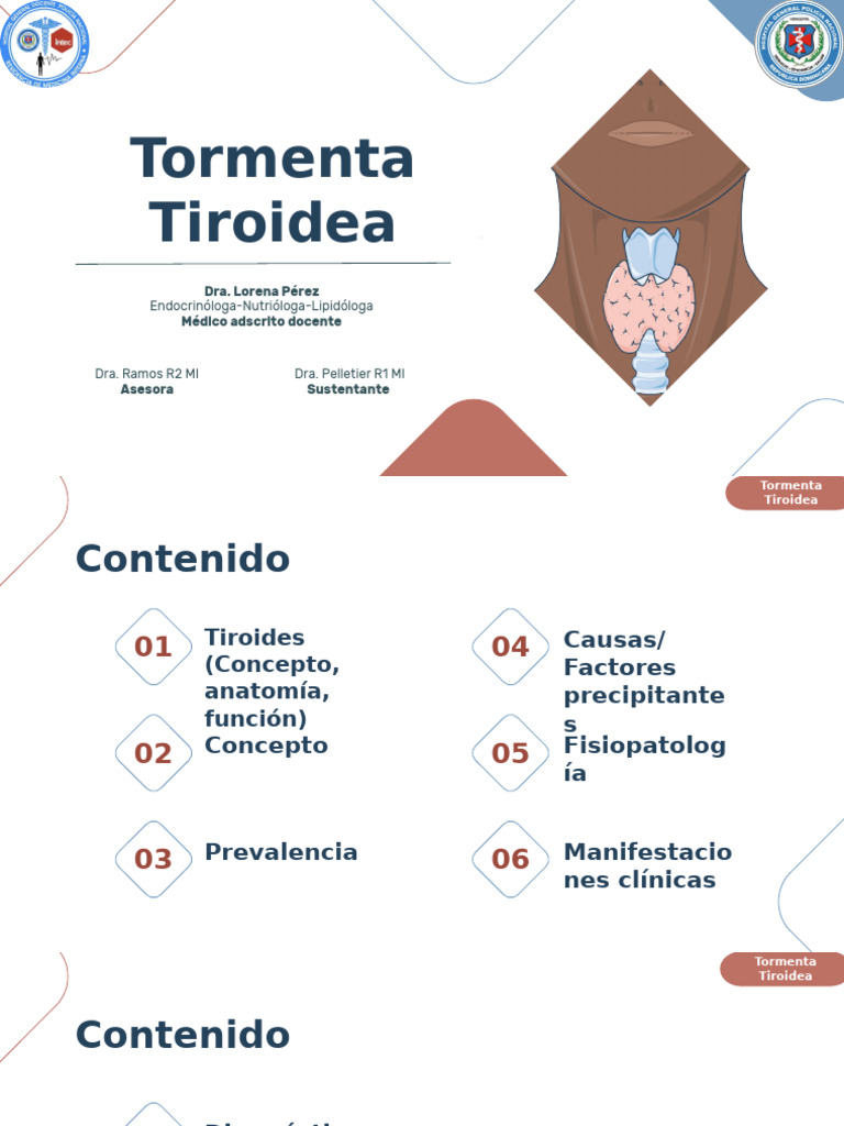 Tormenta Tiroidea 2 3 | PDF | Tiroides | Hormona estimulante de la tiroides