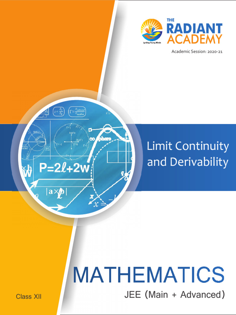 Limit, Continuity and Derivability | PDF | Function (Mathematics) | Continuous Function