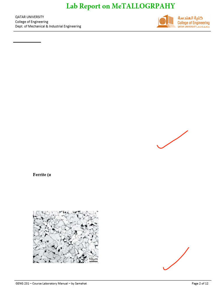 Metallography Best Work-1 | PDF | Steel | Materials