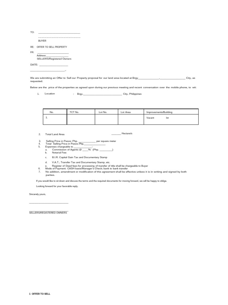 Offer To Sell Giant Taklo 2 | PDF