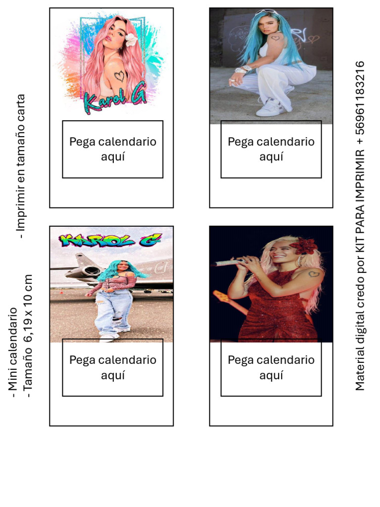Mini Calendarios-1 | PDF