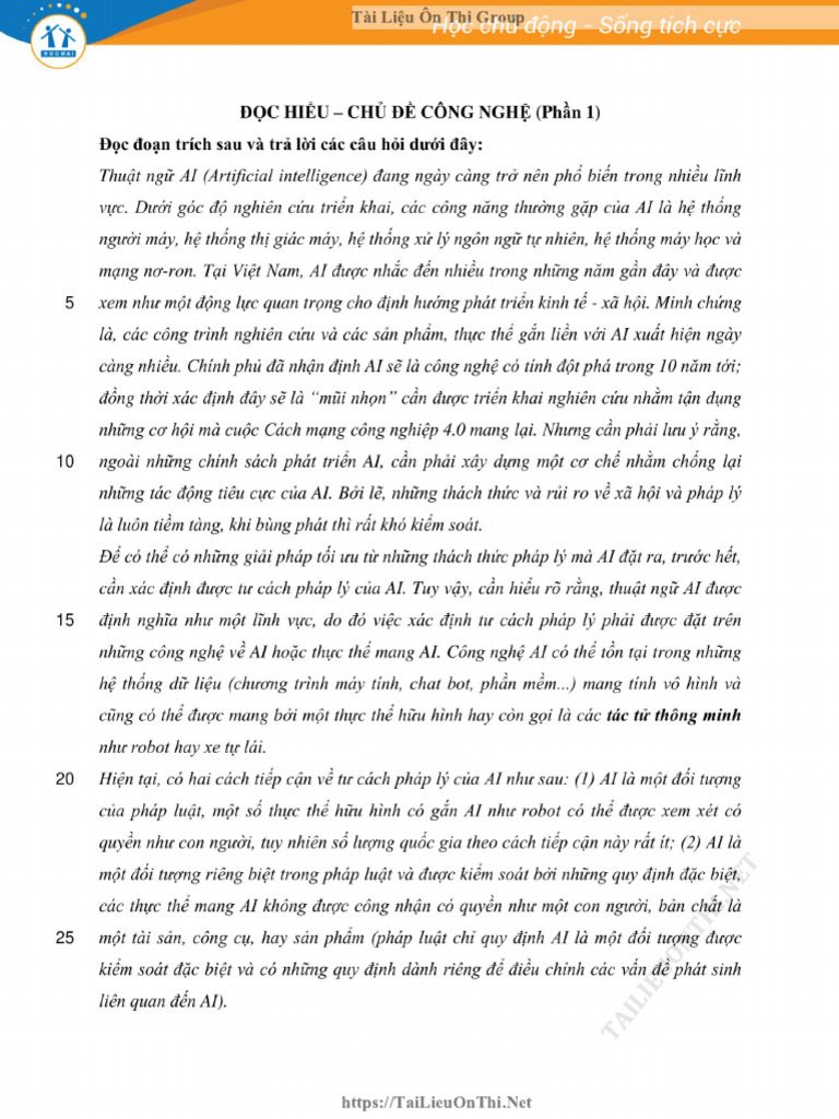 1-2.TaiLieu-LT Làm Bài DH CN | PDF