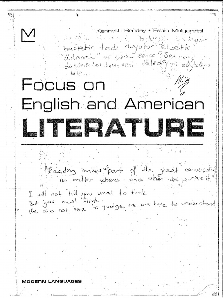 Focus On English and American Literature | PDF
