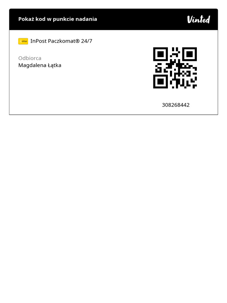 Vinted Etykieta Cyfrowa 7225237059 | PDF