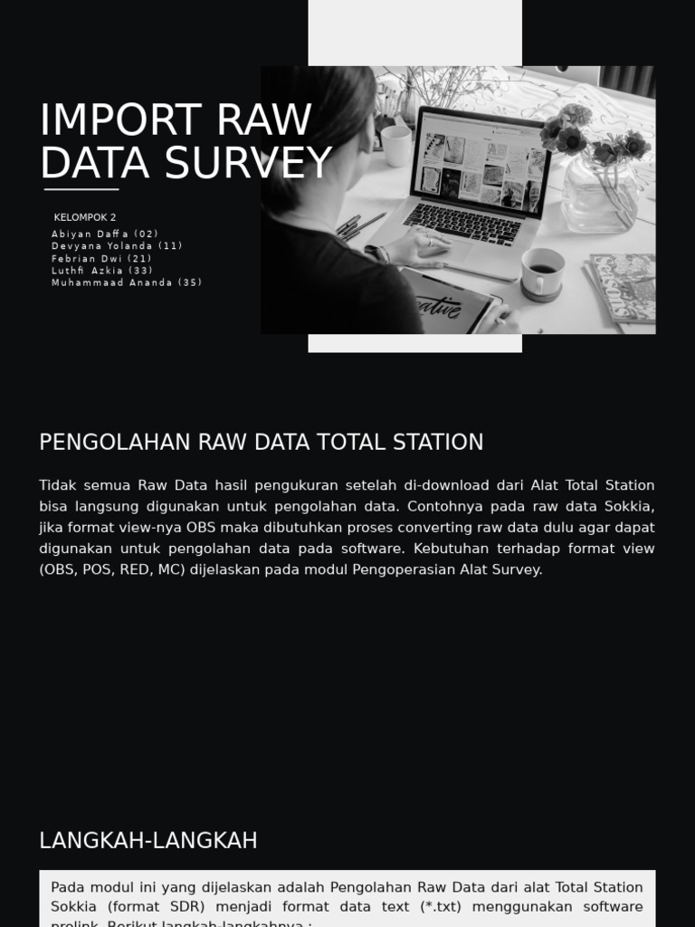 Import Raw Data Survey | PDF