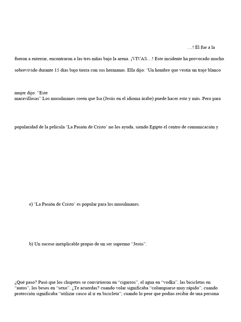 Practica- Textos | PDF | Amor | Jesús