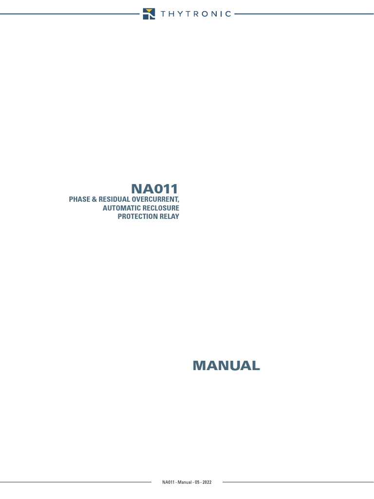 NA 011 Manual 10 2013 3b66e14e85 | PDF | Logic Gate | Relay