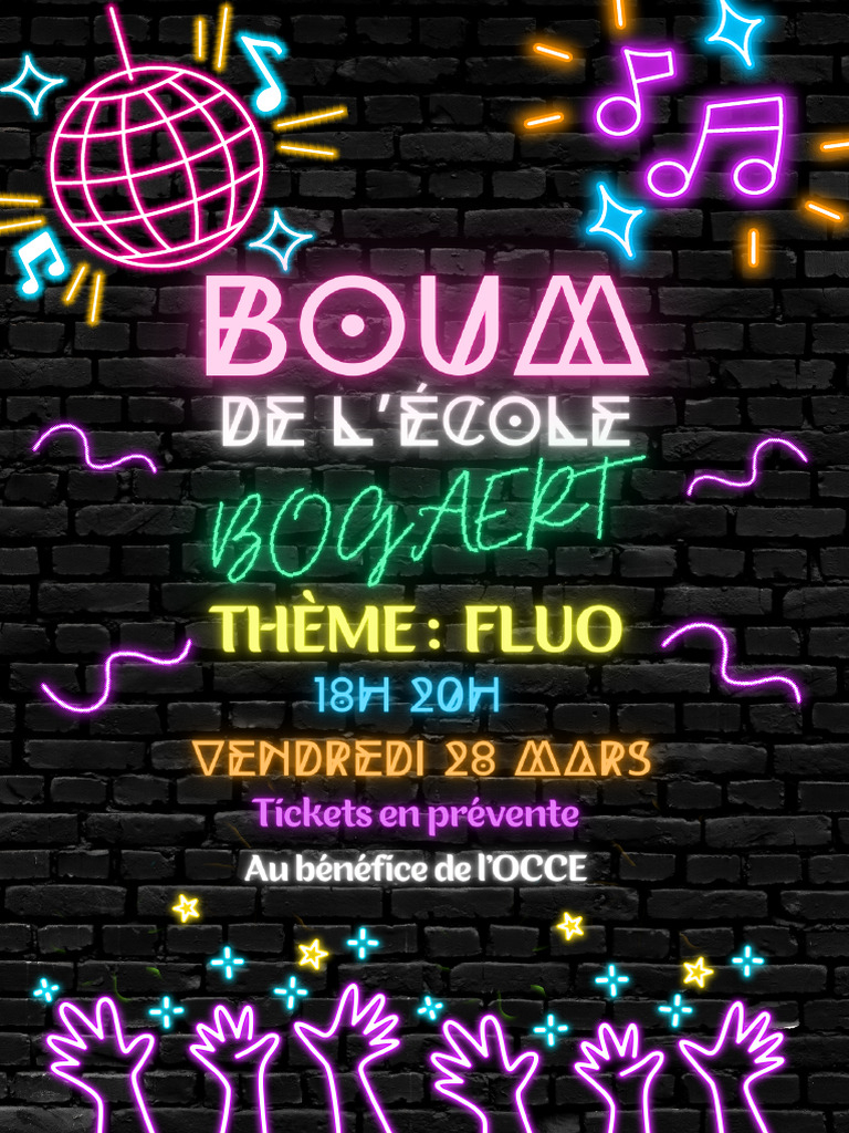 Affiche Boum Fluo-1 | PDF
