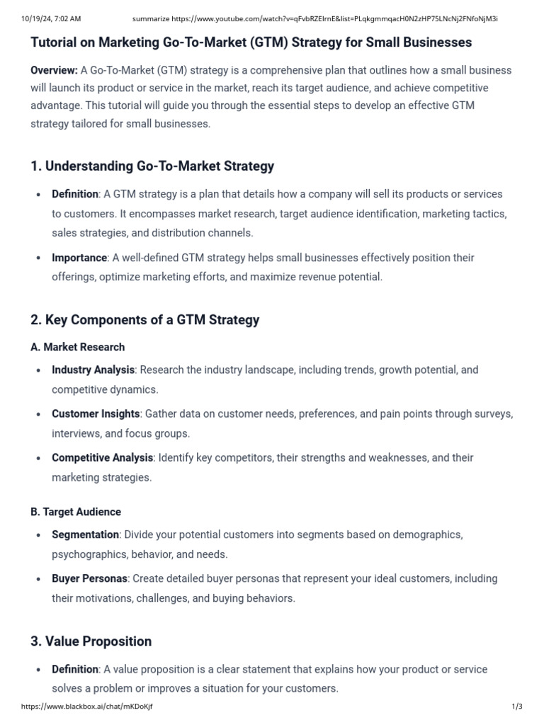 Tutorial Startup Marketing 2 | PDF | Marketing | Pricing