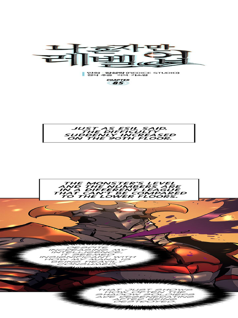 Solo Leveling - Chapter 85 PDF | PDF