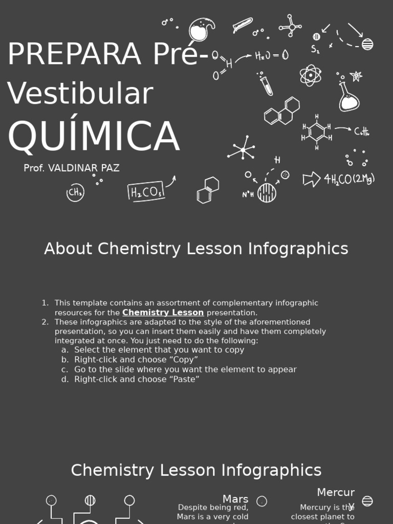Chemistry Infographics for Lessons | PDF | Planets | Planets In Astrology