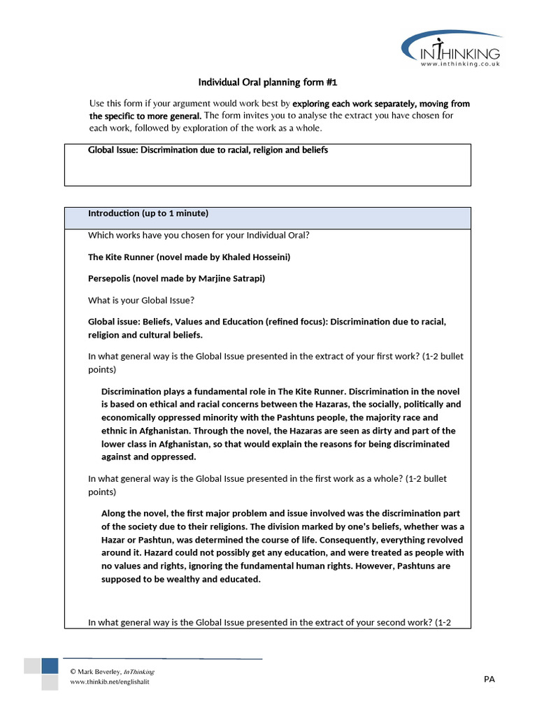 Original Io-Planning-2-Spec-Gen | PDF | Taliban | Discrimination