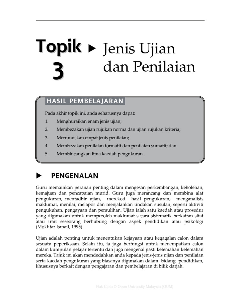 06 HBEF3203 Topik 3 | PDF