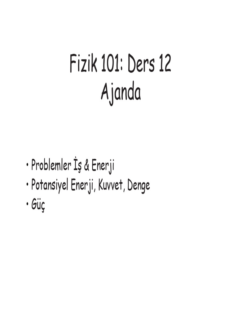 Ders12 | PDF