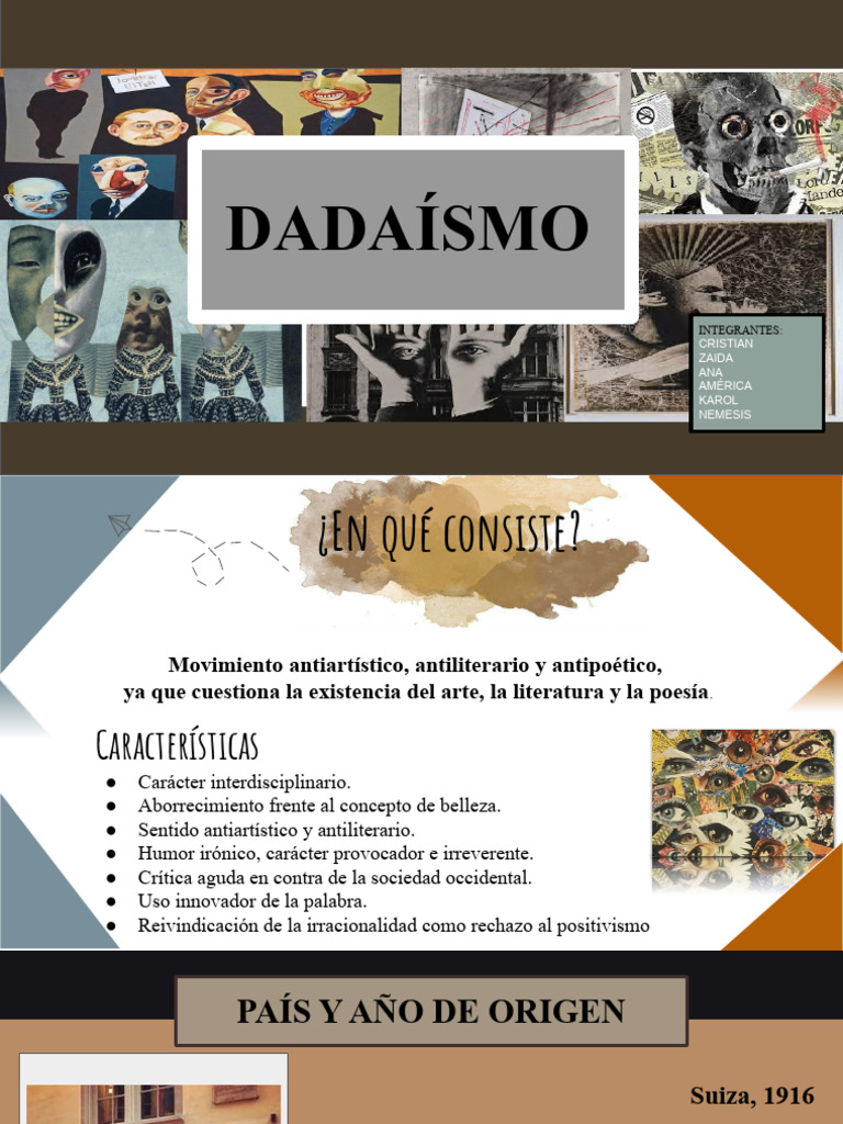 Dadaísmo: Movimiento Antiartístico y Crítico | PDF | Las artes