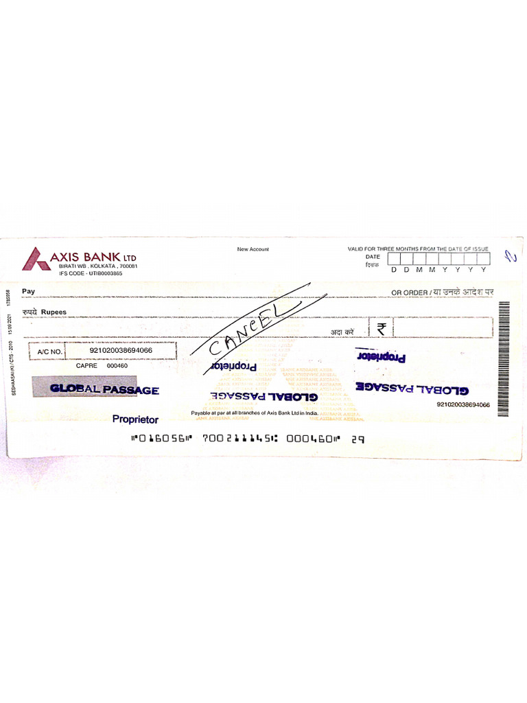 Cheque | PDF