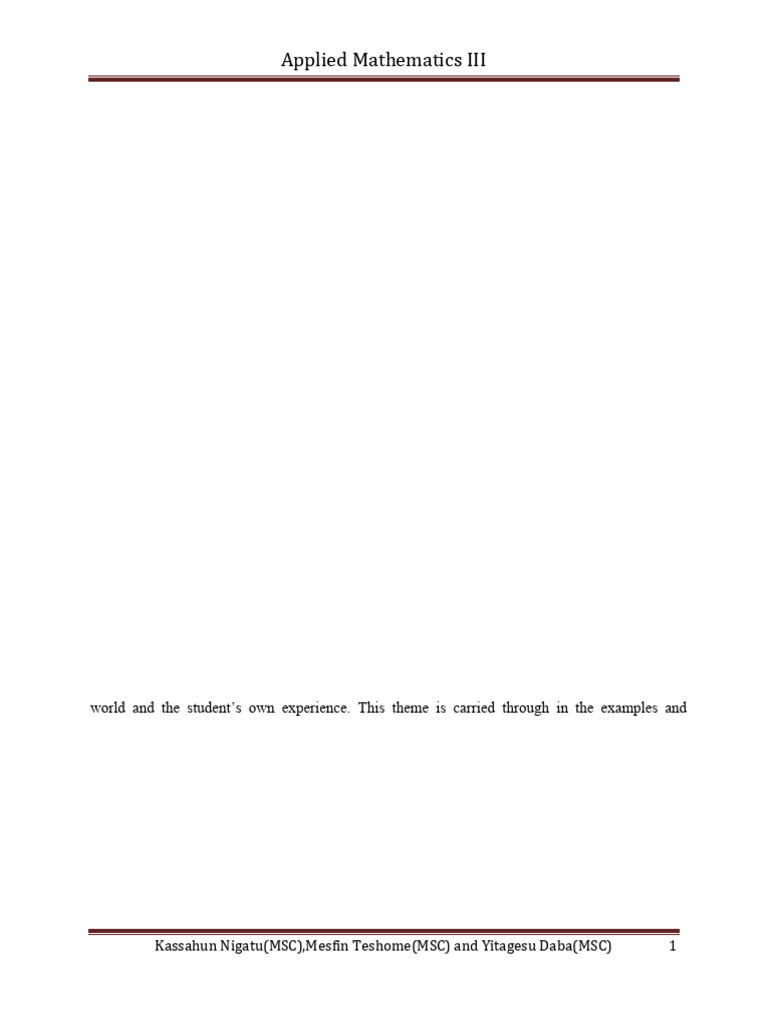 ODE 2 Module | PDF | Laplace Transform | Ordinary Differential Equation