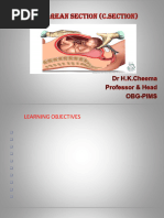 Uterine Incisions in Cesarean Section Table | PDF | Caesarean Section | Uterus