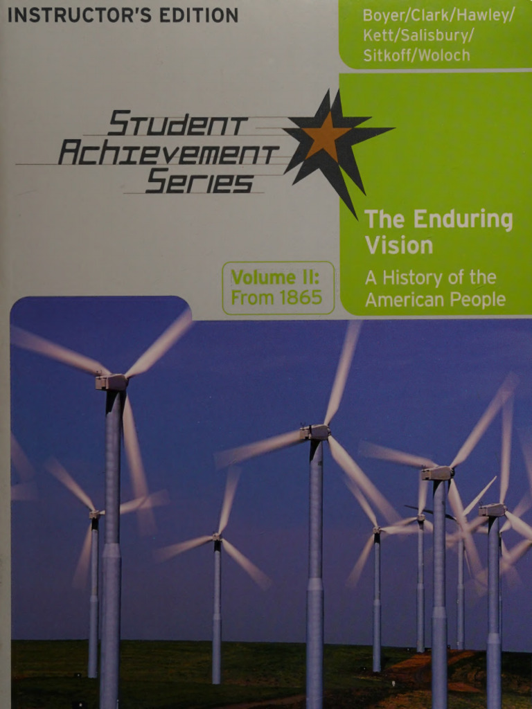 Enduring Vision: U.S. History Textbook | PDF | Texas Revolution ...