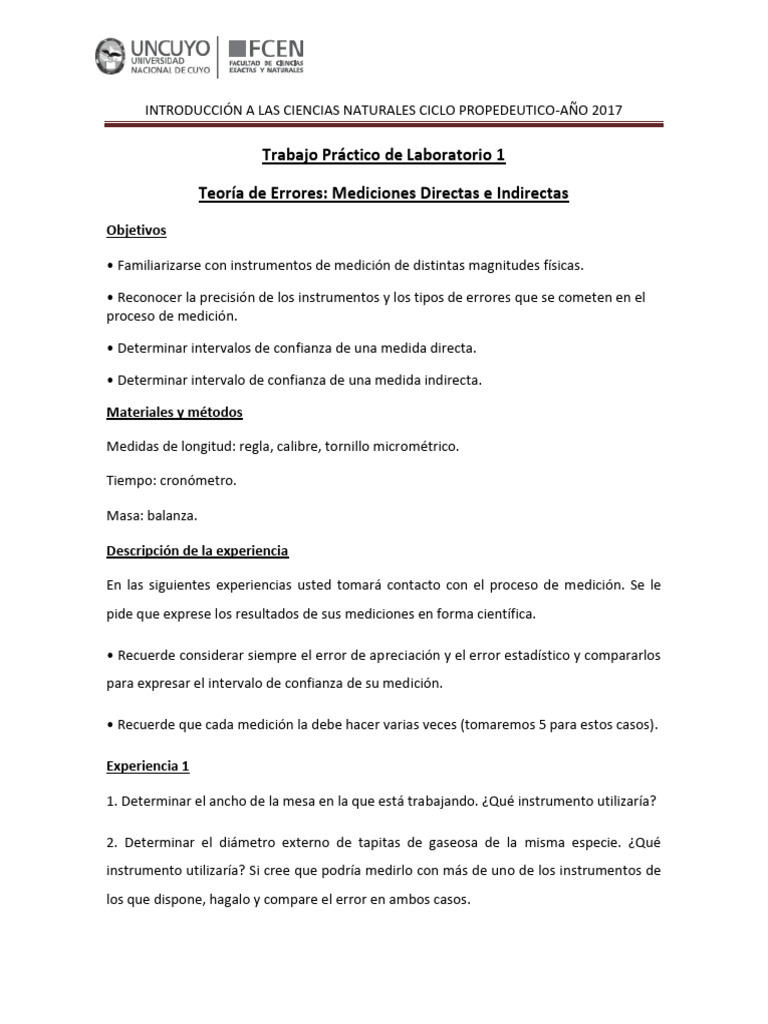 TP Mediciones | PDF